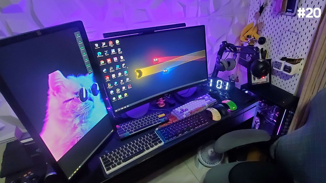 REACCIONANDO A SETUPS DE SUSCRIPTORES #20 - YouTube