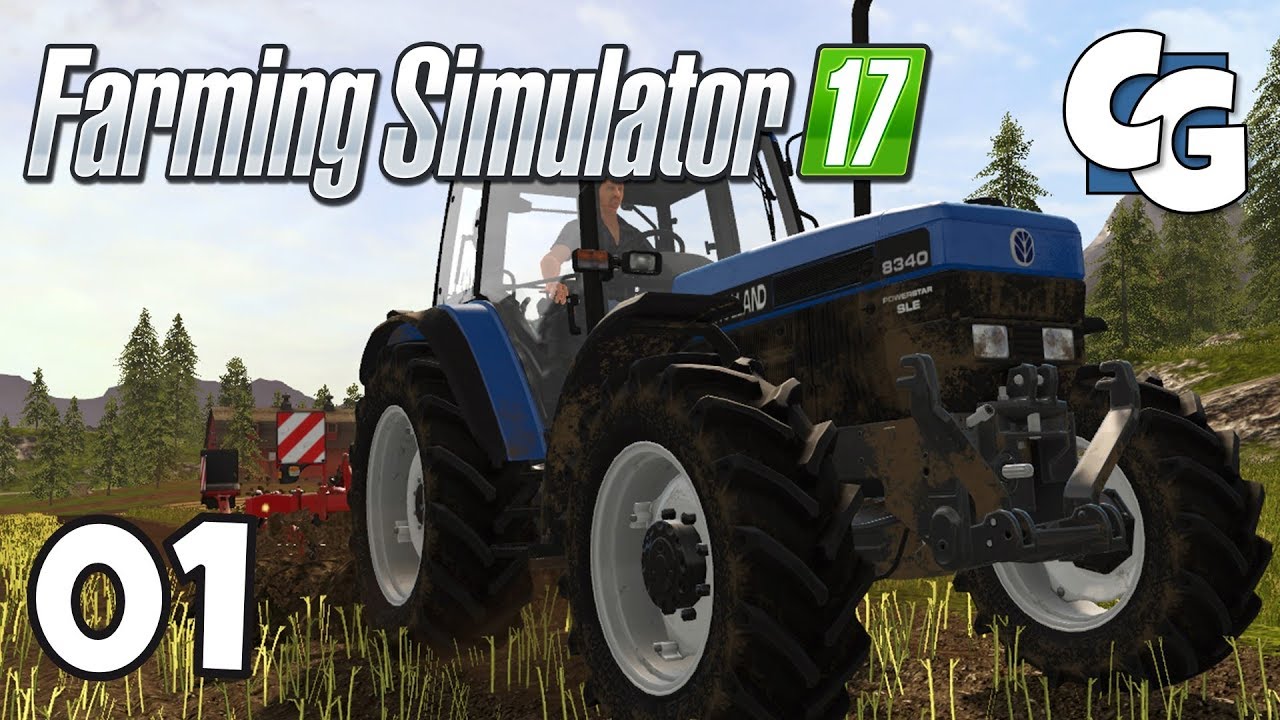 Farming Simulator 17 - Ep. 1 - And We're Back! - FS17 Let's Play - YouTube