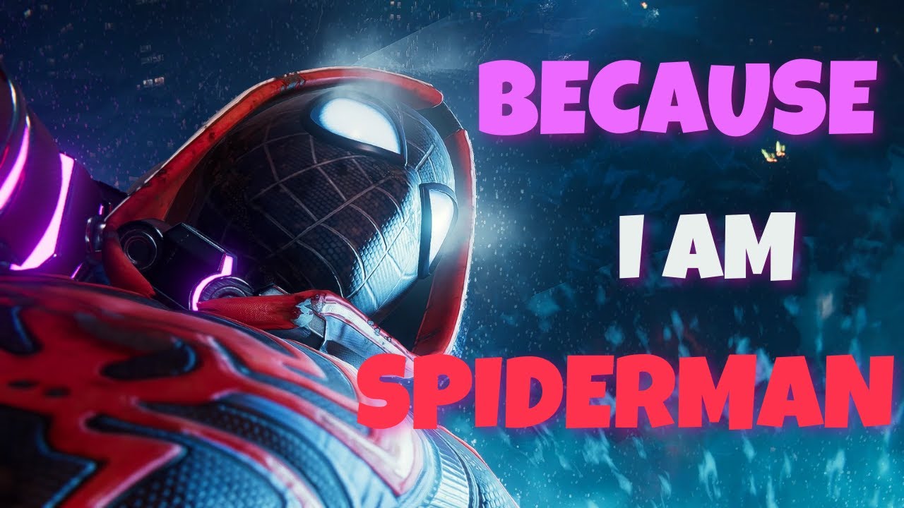 THE END - SPIDER-MAN: MILES MORALS ENDING WILL MAKE YOU CRY - YouTube