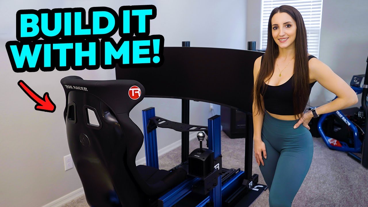 Trak Racer TR160S x Samsung G9 57"!! Full Sim Racing Setup - Part 2 ...