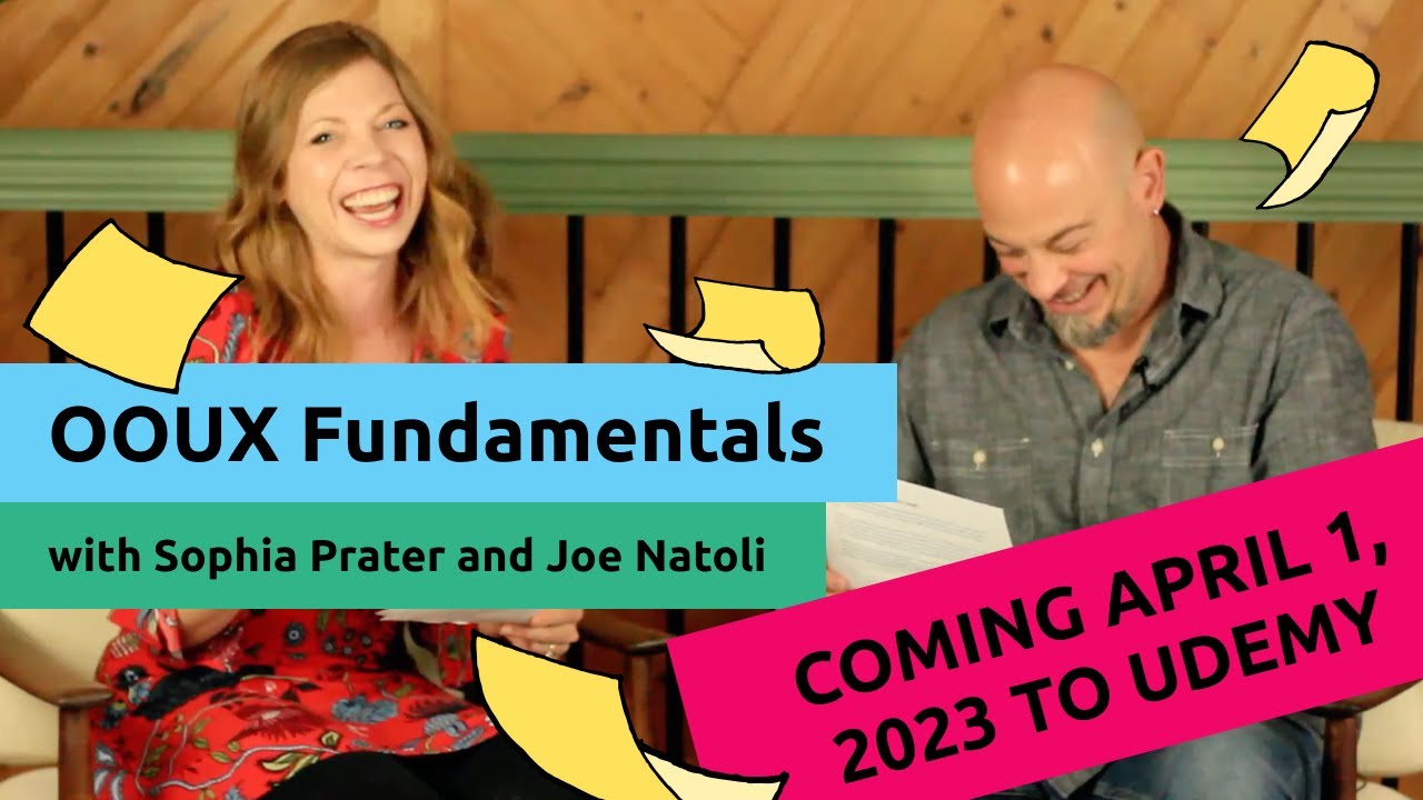 Coming April 1st (no joke!) OOUX Fundamentals on Udemy - YouTube