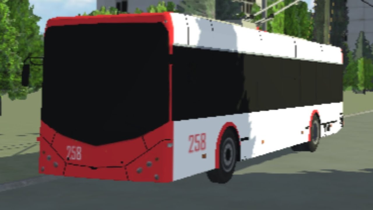 Micro-Trolleybus Simulator. Старый город. поездка по маршруту 5а - YouTube
