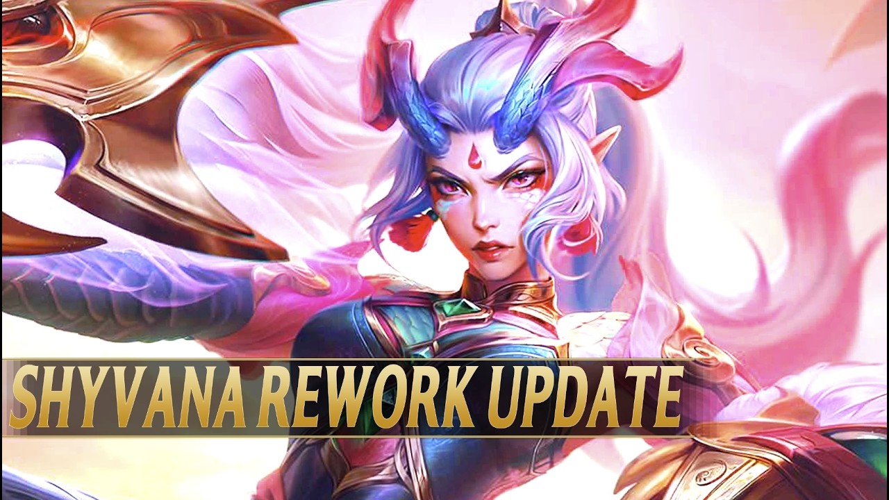 SHYVANA REWORK UPDATE - League of Legends - YouTube