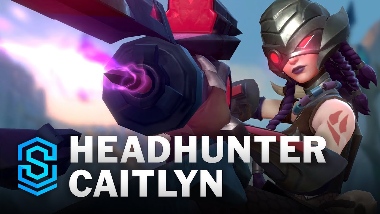 (OLD) Headhunter Caitlyn Wild Rift Skin Spotlight - YouTube
