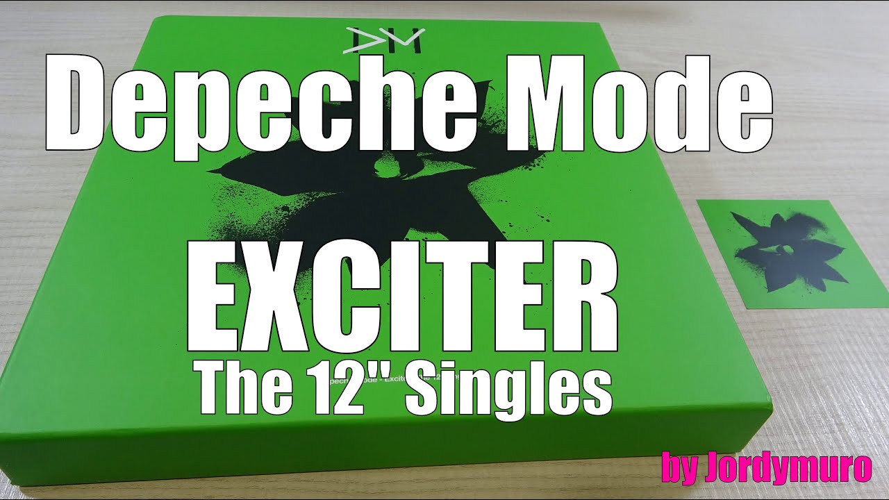Depeche Mode EXCITER (4K) The 12" Singles VINYL Box Set UNBOXING by ...