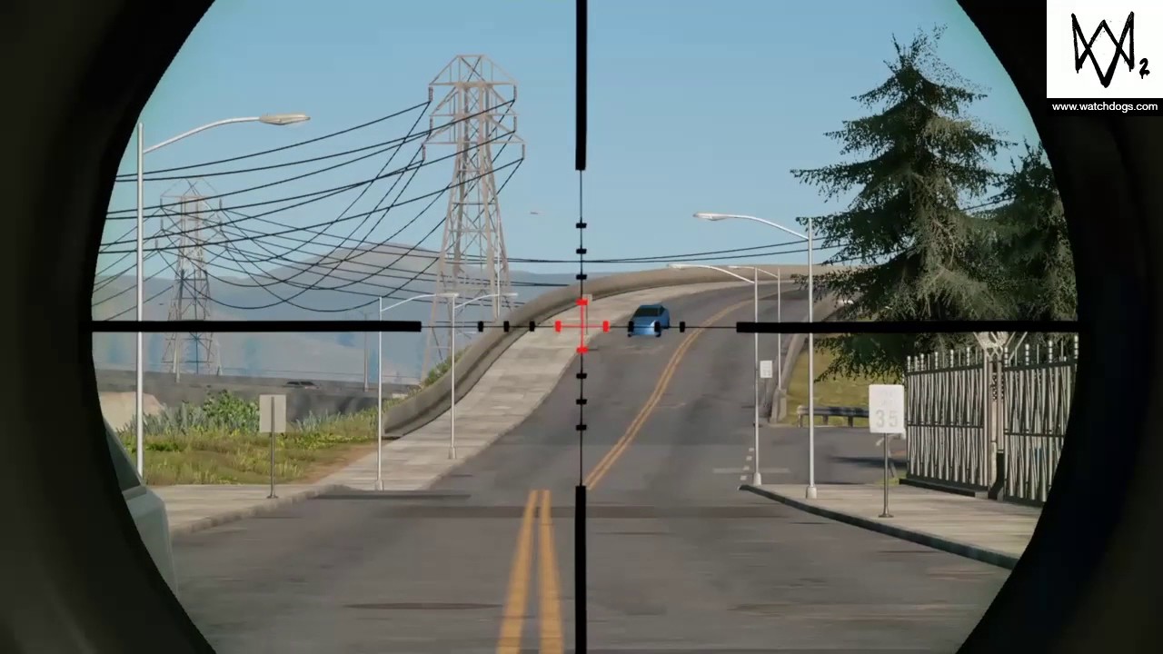 Watch Dogs 2 #How to see the great render distance at the PS4 - YouTube
