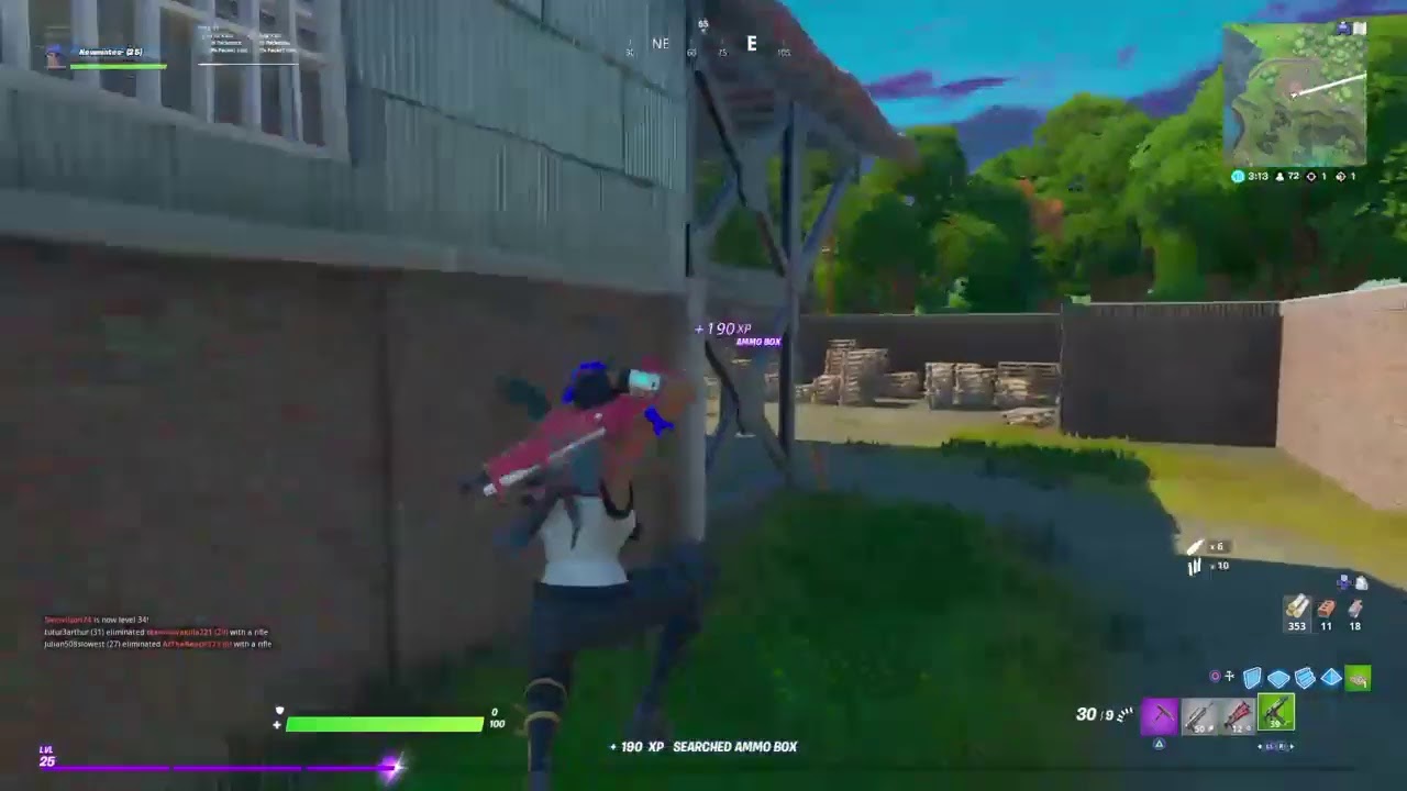 Trey fortnite gameplay LIVE! - YouTube