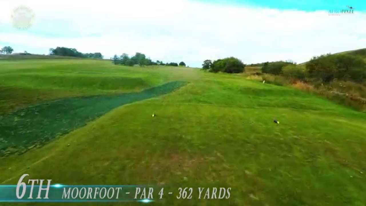Gourock Golf Club - Hole #6 - FlyThru - YouTube