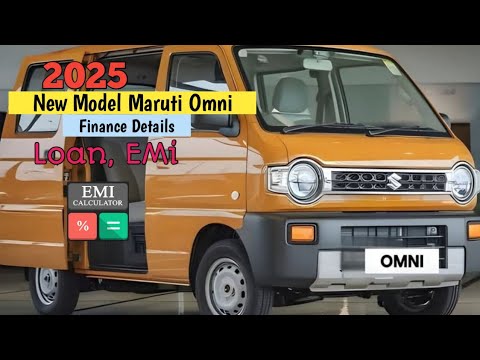 New Maruti Omni 8[STR] Price | Maruti Suzuki Omni 2025 Model | 2025 ...