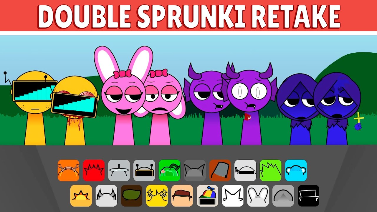 Incredibox Sprunki: Double Sprunki - Normal Retake + Retake FE (BETA ...