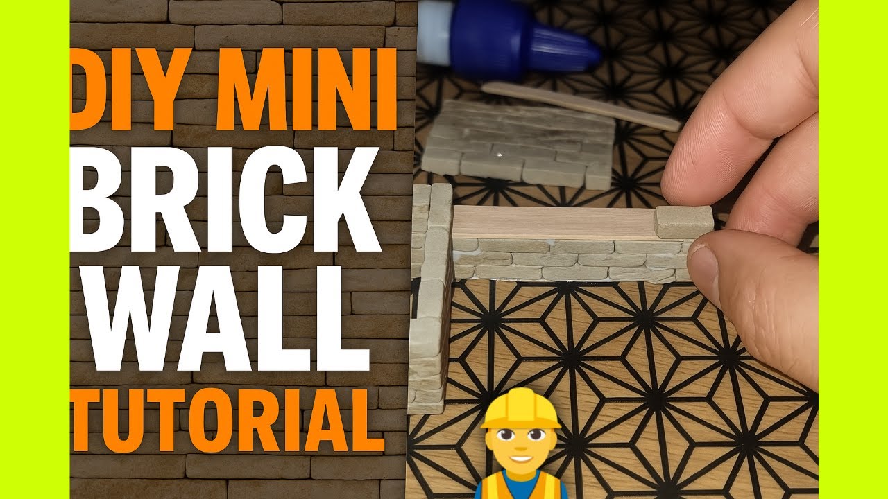 How to Build a Brick Wall – Step by Step for Beginners - YouTube
