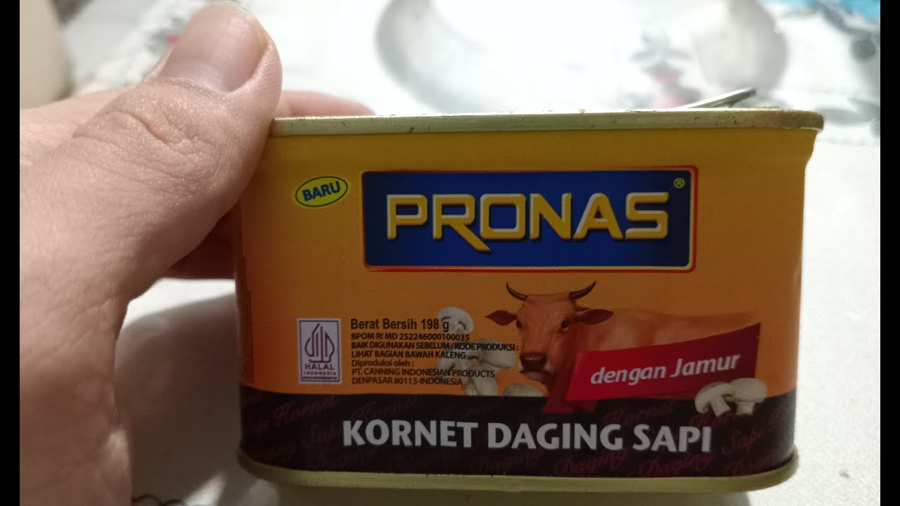 Pronas Kornet Sapi dengan Jamur Mushroom - YouTube