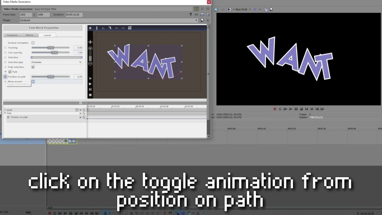 SVP ll Slide-In Text Effect - YouTube