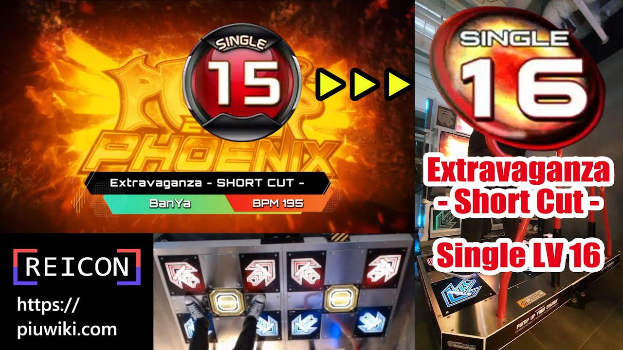 (S15 → S16) Extravaganza -Short Cut- / 엑스트라바간자 -숏컷- [Pump It Up] - YouTube