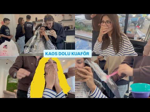 Saçlara Işıltı Attık| Kuaför vlog 💇🏻‍♀️ 