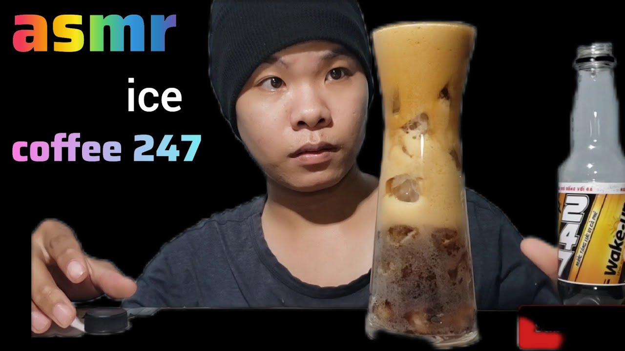 ASMR ] WAKE UP 247 →DRINKING COLD [ ICE ASMR ] NO TALKING ] REFRESHING ...
