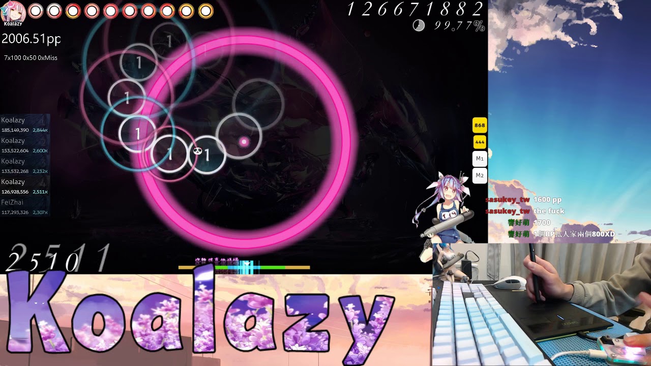 Real time pp calculator try out - YouTube