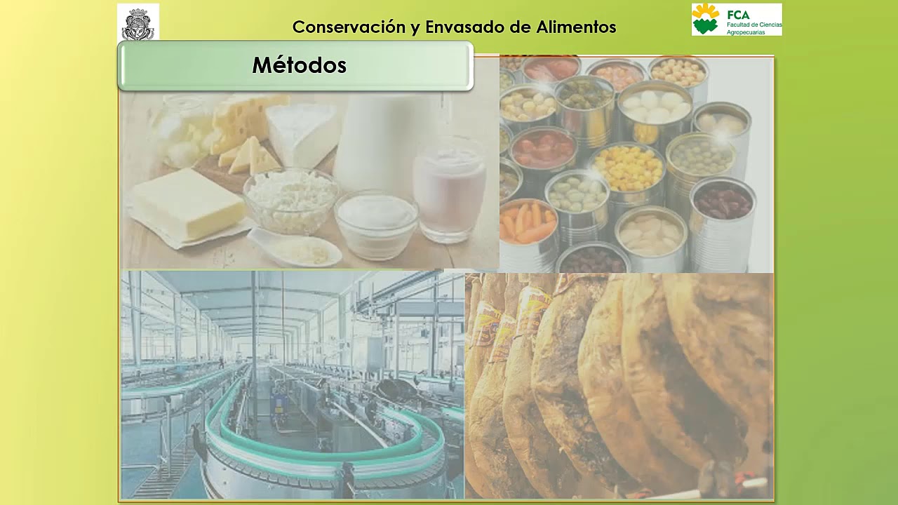 Clase 8. Conservación y Envasado de Alimentos (Parte 1) - YouTube