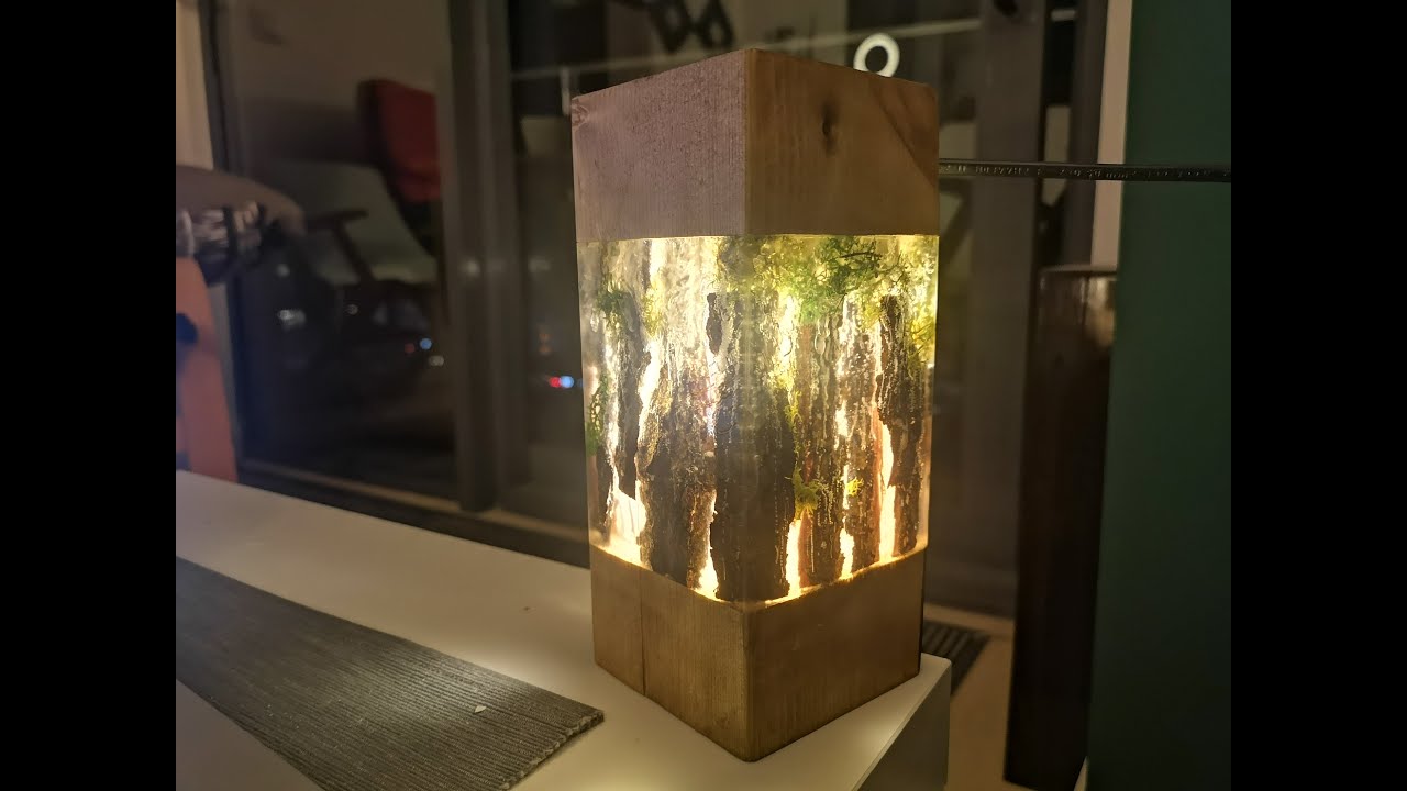 Muhteşem Wood Epoxy Lamp 15 - YouTube