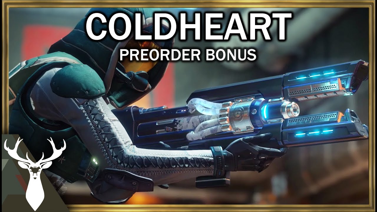 Destiny 2 - Coldheart Exotic Trace Rifle (Preorder Bonus) - YouTube