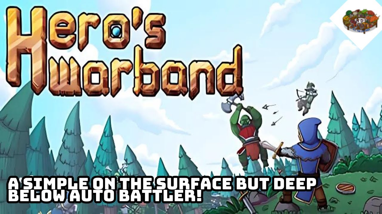 A Fun Pixel Based Customizable Auto Battler! | Hero's Warband - YouTube