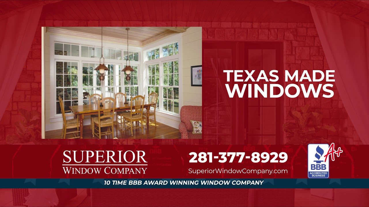 New Year, New Windows at Superior Window Company Houston - YouTube
