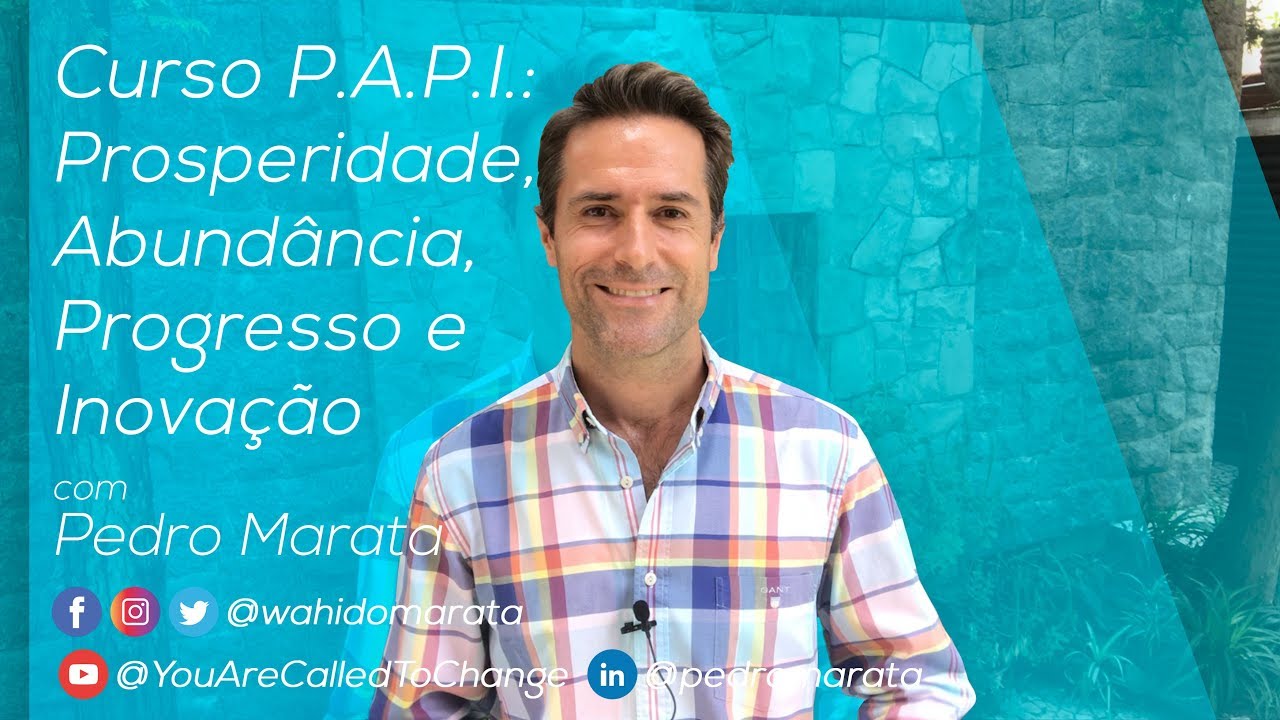 Curso Online: Prosperidade, Abundância, Progesso e Inovação, com Pedro ...
