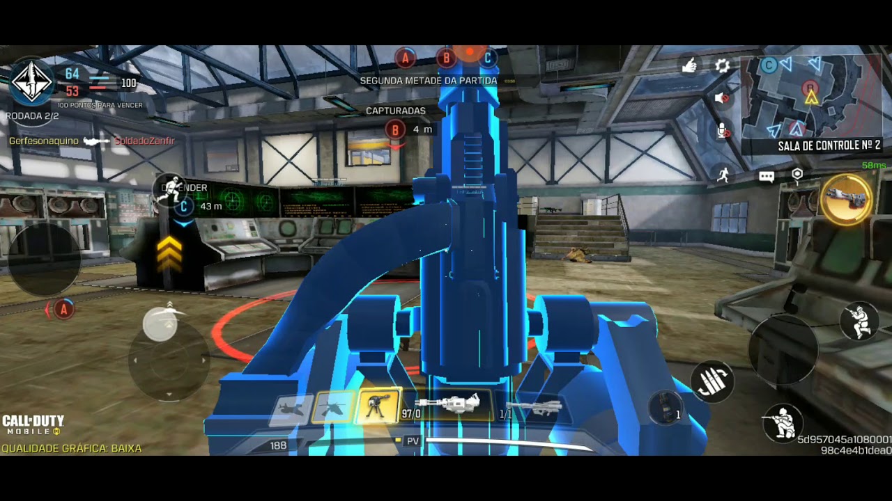 Gameplay de Codm modo Dominação mapa summit (720p) - YouTube