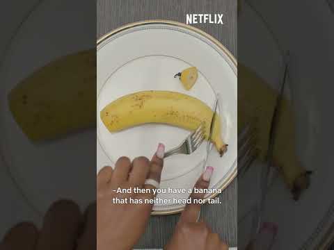 How to Eat a Banana Like Princess Diana  | Mind Your Manners  | Netflix