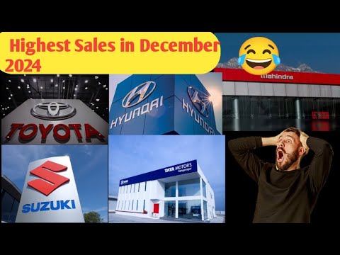 Top 5 Car Companies with Highest Sales in December 2024 - YouTube