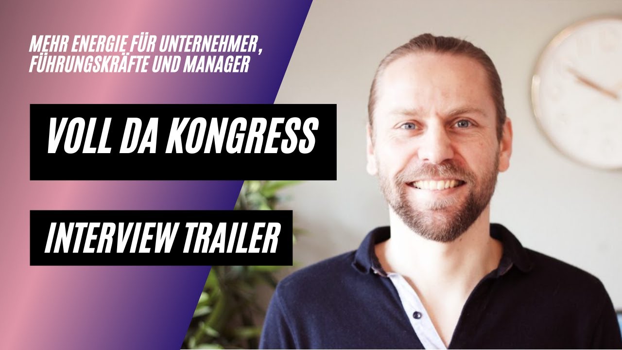Voll Da Online Kongress für Unternehmer - Interview-Trailer Carsten Bruns - YouTube