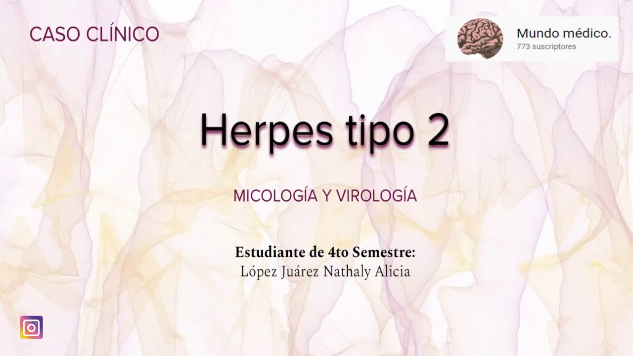 Herpes genital | Herpes tipo 2 | HSV-2 - YouTube