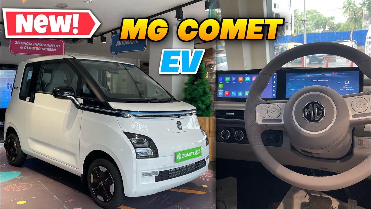 Micro Car😍| MG Comet Plush EV Top model | Detail review🔥 - YouTube