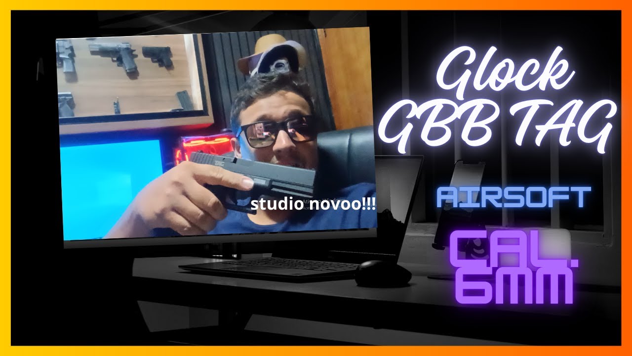 Airsoft Glock TAG Raven GBB - YouTube