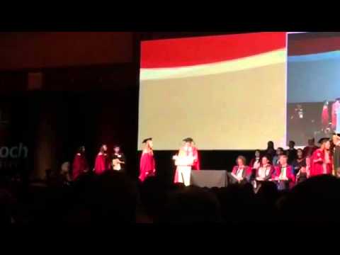 Murdoch Graduation Ceremony 13032016 - YouTube