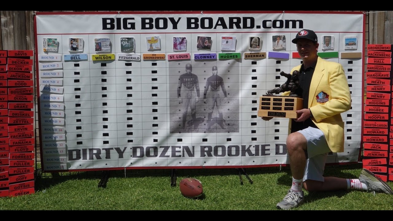 Big Boy Board Fantasy Draft - YouTube