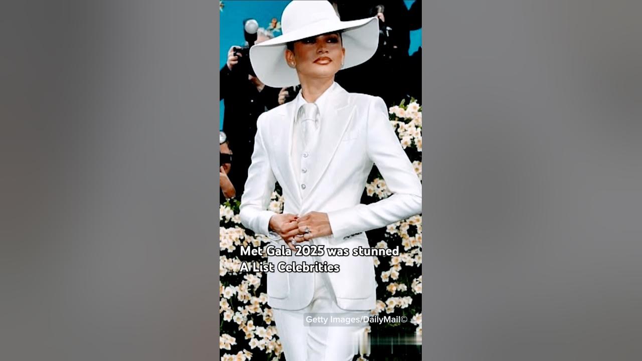 zendaya miley cyrus kylie jenner and nicole kidman stunning at met gala 2025 with jenna ortega ...