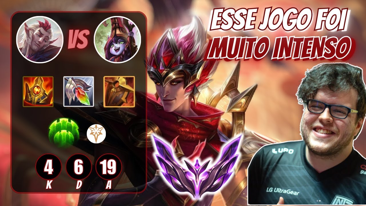 INTZ JOCKSTER em uma partida INTENSA de RAKAN! LoL BR VOD's. - YouTube