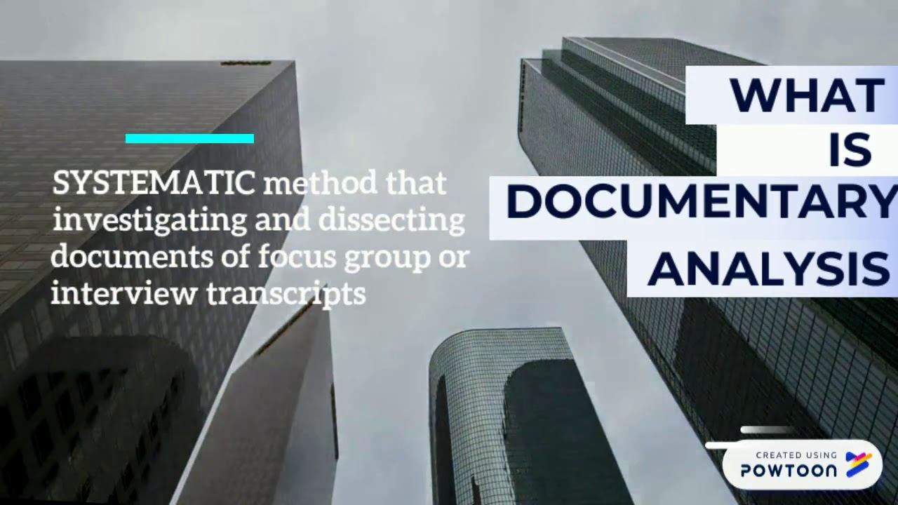 Documentary Analysis - YouTube