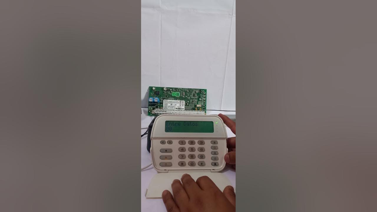 COMO AGREGAR UNA ZONA EN PANEL DSC PC1864 - YouTube