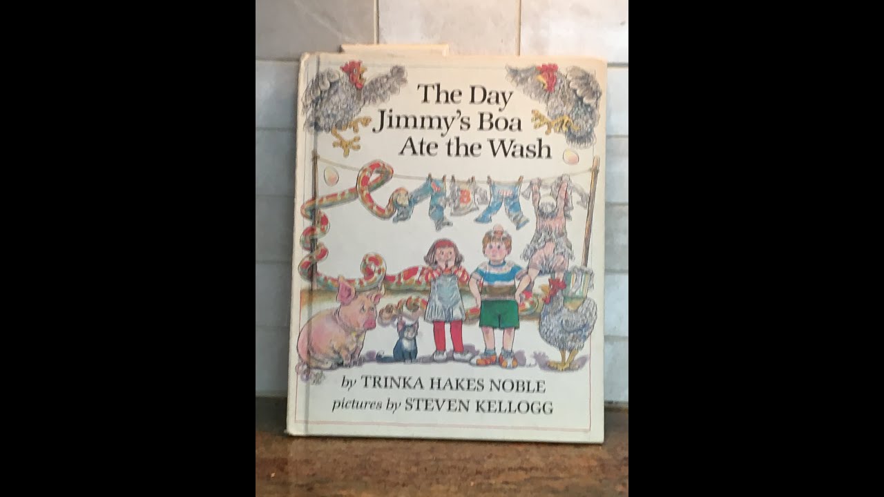 The Day Jimmy's Boa Ate the Wash - Read Aloud - YouTube