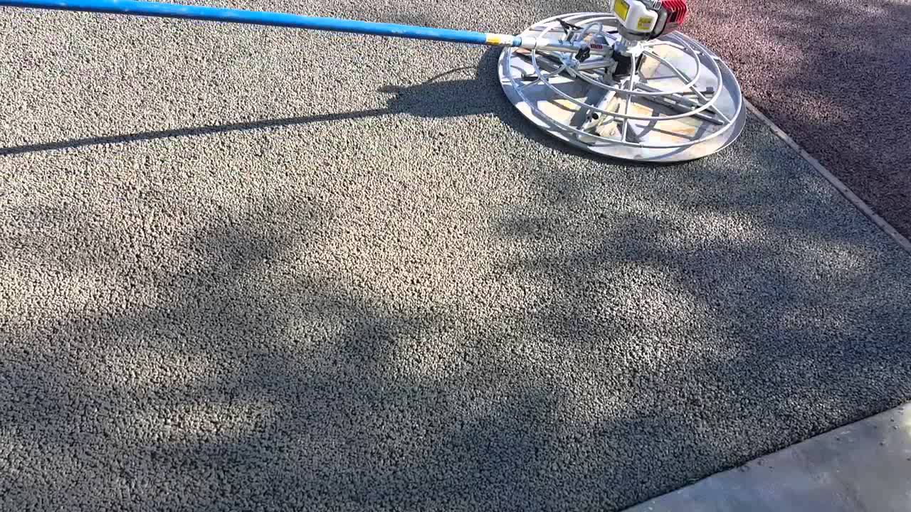 Argos Coastal SC Draincrete Demo Trowel Machine - YouTube