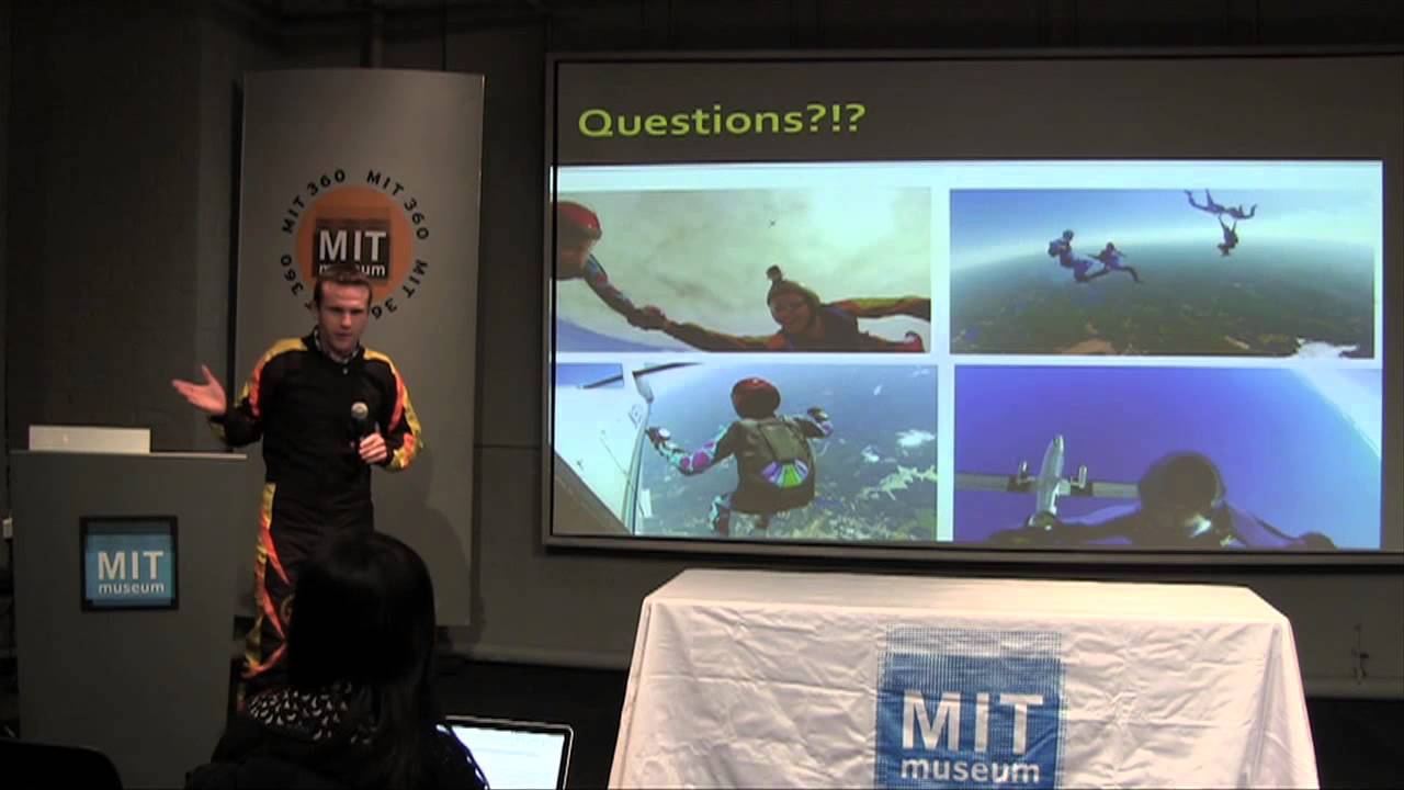 Physics of Skydiving: Andrew Horning at K12Live! (MIT Museum Second ...