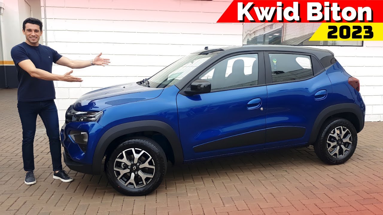 KWID 2023, Intense com o kit Pack Biton, versão mais bonita? - YouTube
