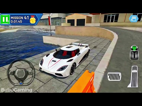 High Speed Racing White Car Game || Racing Car Driving Gameplay Android ...