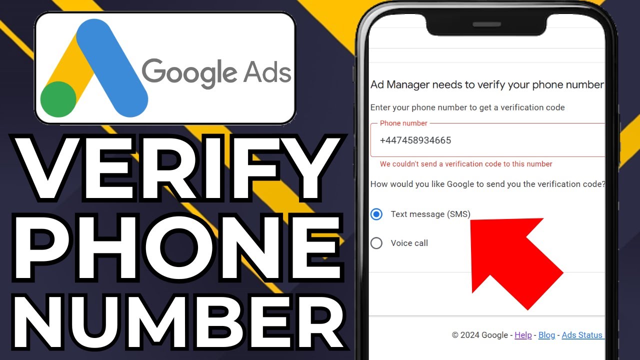 HOW TO VERIFY PHONE NUMBER IN GOOGLE ADS (2026) - YouTube