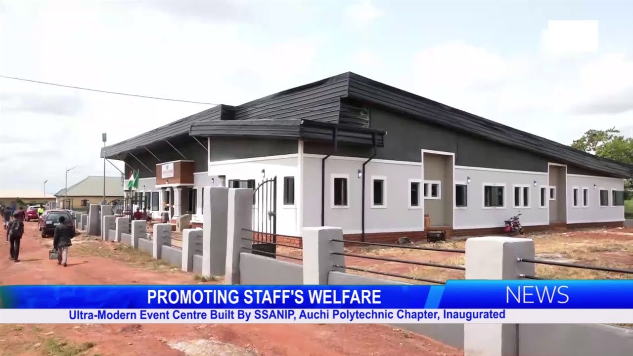 Ultra-Modern Event Centre Built By SSANIP, Auchi Polytechnic Chapter ...