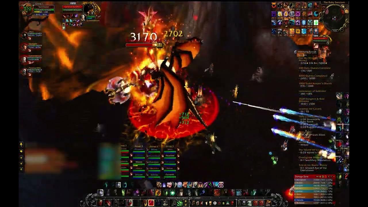 [WoW: WotLK] The Ruby Sanctum (25, Cat POV) - YouTube