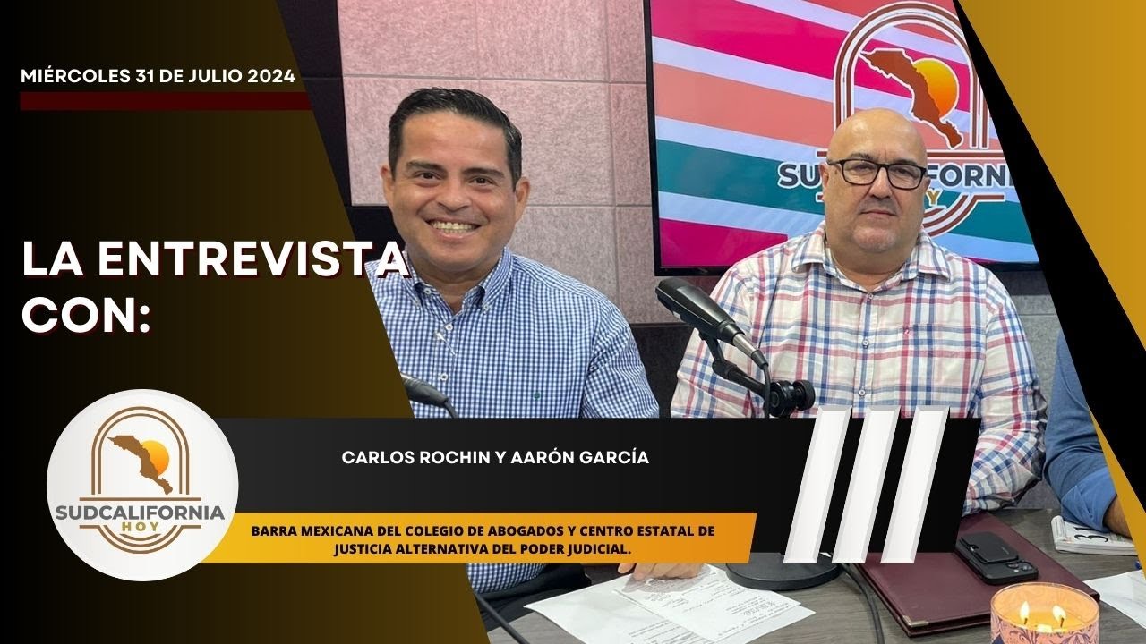 🗣️💬#LaEntrevista con Carlos Rochin y Aarón García - 31 de julio 2024 ...