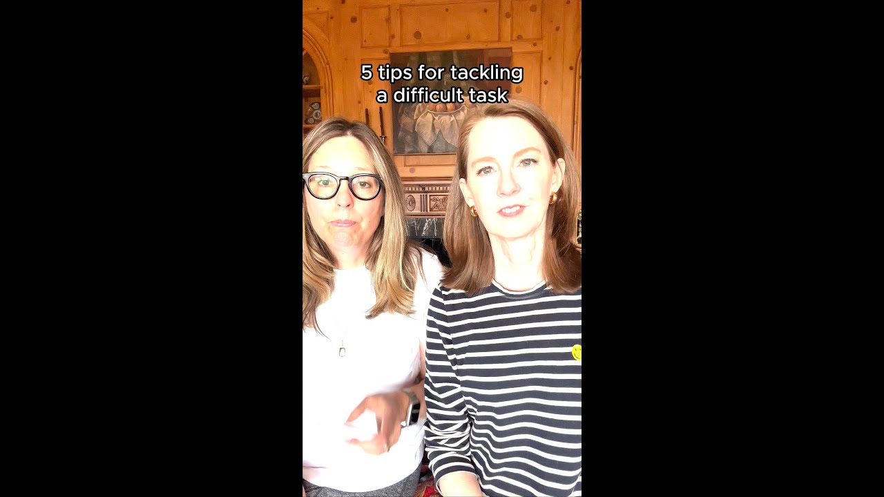 5 tips for tackling a difficult task - YouTube